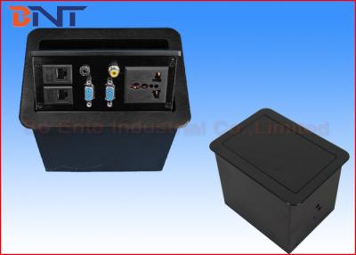 Cina 3,5 incavo da tavolino di pop-up di audio conferenza dell'hotel con USB 150*120*135mm in vendita