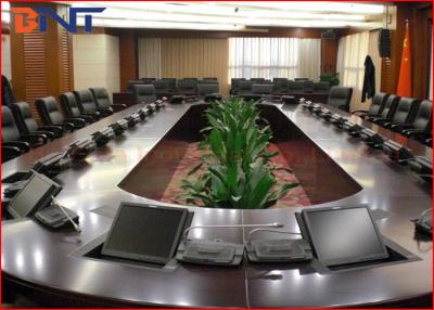 Cina Ascensore girante orizzontale del monitor del computer, azionamento Flip Up Monitor del motore del acciaio al carbonio in vendita