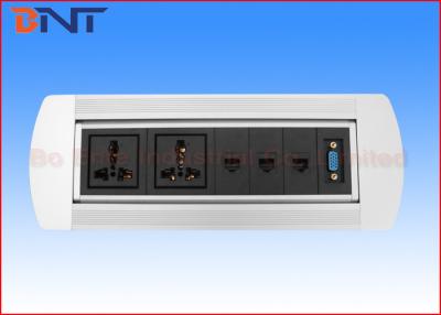China Manual Rotatable Universal Flush Mount Electrical Outlet Multi Power  298*110mm for sale
