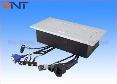 Chine Coin carré de prises de puissance de bureau d'alimentation d'énergie avec le connecteur visuel audio à vendre