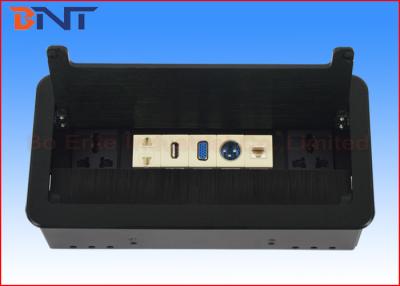 China Hidden Flip Up Conference Table Electrical Outlets For Office Furniture for sale