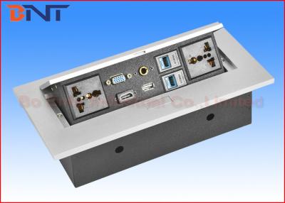 Chine HDMI sautent la prise avec RJ45 le réseau, prise cachée par bureau pour la table de réunion à vendre