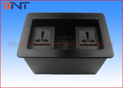 China Desktop Hidden Slip Up Conference Room Power Hub With 1.5M Length Connection Plugs​ for sale