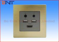 China Flush Mount Smart Wall Socket Plates for sale