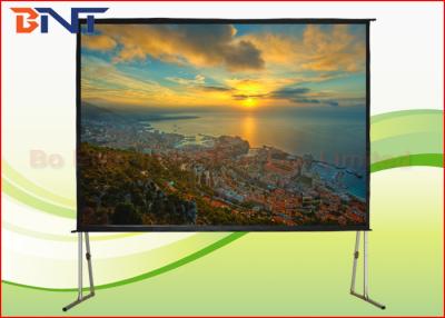 China Portable Rear Projection Projector Screen , 150 Inch 4:3 Fast Fold Projection Screen for sale