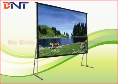 China Aluminum Alloy Frame Portable Projection Projector Screen Front And Rear Projection Screen for sale