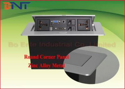 Chine Rond en alliage de zinc de fonction de conférence de bureau de bruit de puissance de boîte multi de prise à vendre