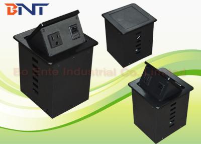 Cina Norma idraulica da tavolino degli Stati Uniti del contenitore di incavo di potere di pop-up dell'ufficio di Smart della lega di alluminio in vendita