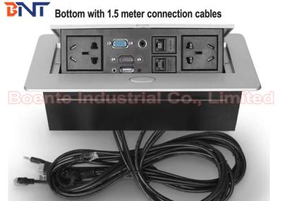 Chine 1,5 mètres câblent le débouché électrique de bruit caché par bureau de table de réunion de prise/ à vendre