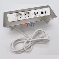 China BNT Customizable Pop Up Socket Outlet Hidden Power Socket with USB Port for Desk for sale