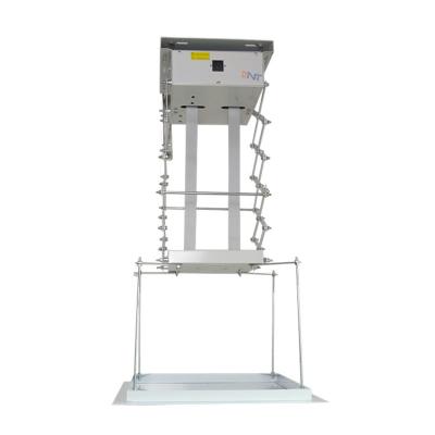 China Retractable Motorized Projector Ceiling Mount Kit With Synchronous Motor for sale