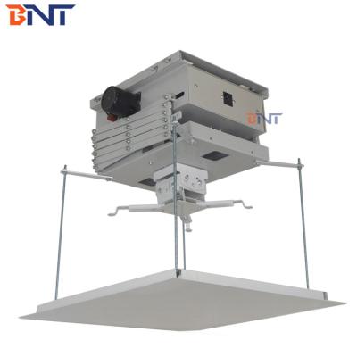 China Retractable Motorized Projector Ceiling Mount Kit With Synchronous Motor for sale