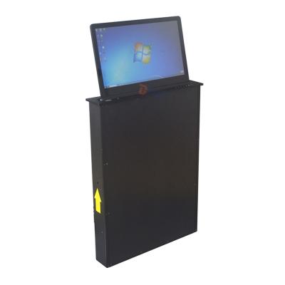 Cina Super Slim Pop Up Computer Monitor Lift con schermo motorizzato da 18,5 pollici in vendita