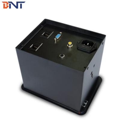 China Konferenzraum AV Desktop Power Pop Up Steckdosen mit Audio / Video / VGA zu verkaufen