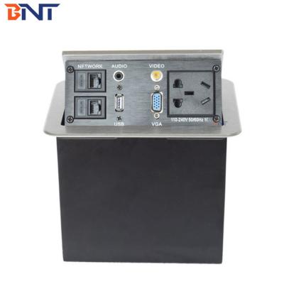 Cina Sottili di alimentazione per desktop pneumatici pop-up con USB / rete / audio 3.5 in vendita