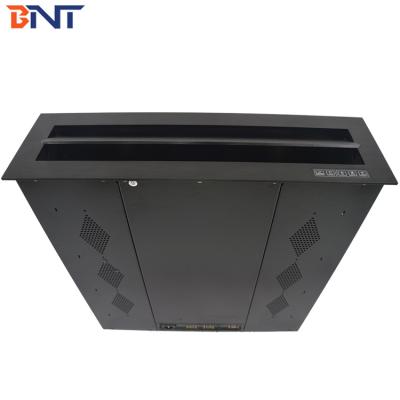 China Desktop Computer Monitor Lift , Automatic Motorized LCD Lift Tilting Angle 15 Degree for sale