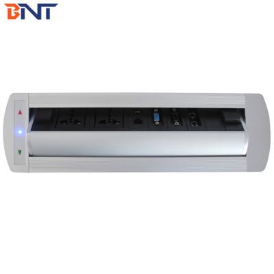 China Automatic Desktop Multimedia Outlet  Silver With 1* VGA / 1* HDMI for sale