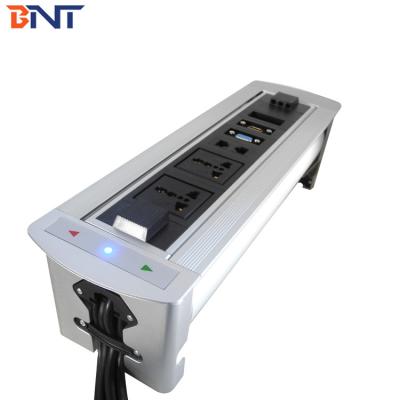 China Automatic Desktop Multimedia Outlet  Silver With 1* VGA / 1* HDMI for sale