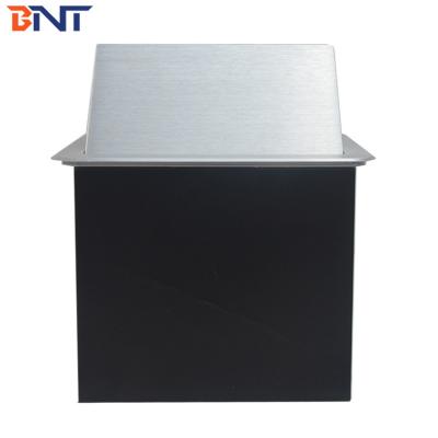 Chine Utilisation faisante le coin de Flip Up Multimedia Connector Rounded de meubles argentés dans le bureau avancé à vendre