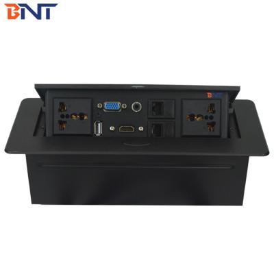 Chine De bureau de bruit prise intelligente, connecteur de bureau faisant le coin ovale de multimédia à vendre