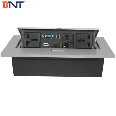 Chine Bruit de coin carré vers le haut de prise de bureau avec des prises de fils de connexion de 30CM à vendre