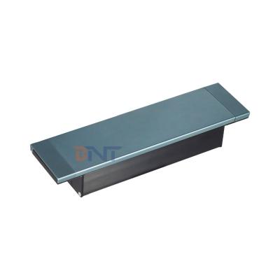 China Embedded flip cover Design Desktop Socket Power With 4 EU AC Outlets for sale