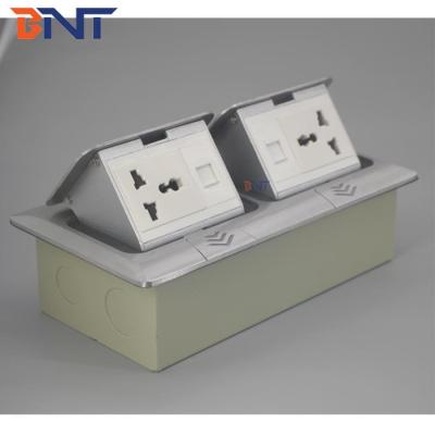 China Aluminum Alloy Pop Up Socket Slow Bounce Design for Smooth Operation Customizable Power Supply for sale