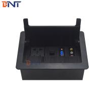 China replacemet modular design desk flip up power outlet with RCA interface BF500 for sale
