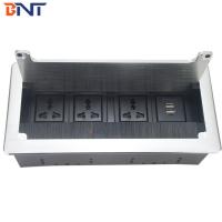 China available customized flip up table socket with double usb charger BF807 for sale