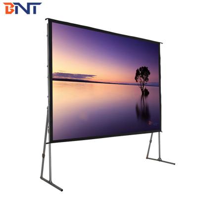 China Foldable Motorized Projector Screen , 180 Inch Motorized Home Theater Screen for sale