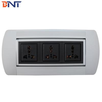 China Rotatable Desktop Electrical Sockets For Office / Conference Room for sale