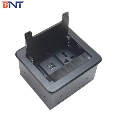 China double usb charger interface desk flip up socket  BF407 for sale