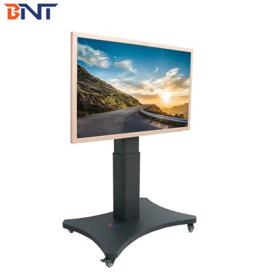 China Floor Stand Mobile TV Cart With Horizontal Design for sale