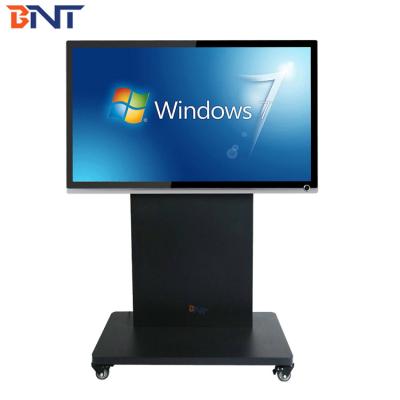 China 150CM Production Height Mobile TV Bracket For School / Shopping Mall for sale