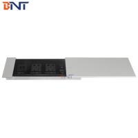 China Slide Cover Desktop Power Outlet , Smart Multifunction Table Mount Outlet for sale