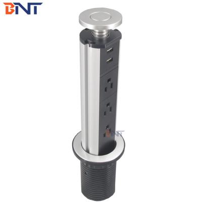 China 13 AMP Pop Up Desktop Electrical Sockets For Kitchen / Company Office for sale