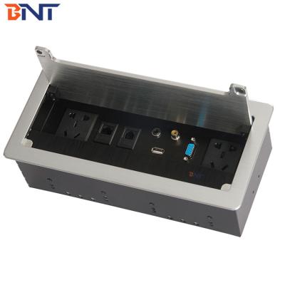 China Desktop Flip Up Plug Sockets For Company / School Conference System for sale