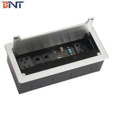 China rj45 female connector desktop brush flip up socket for sale