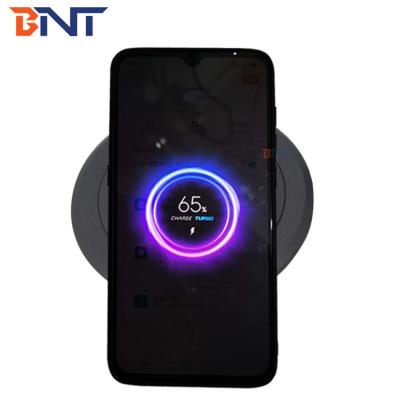China new design black wireless charger for mobile phone for sale