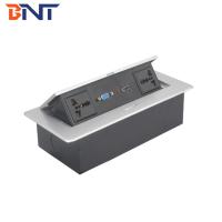China Smart Office Pop Up Socket / Multimedia Desktop Socket For Conference Room for sale