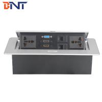 China hidden table design with universal  power plug desk pop up power socket  BD630-6 for sale