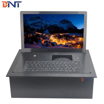 Cina Soluzione motorizzata elettrica dello scrittorio di Flip Up Monitor Lift Conference con lo schermo di 21,5 Fhd in vendita