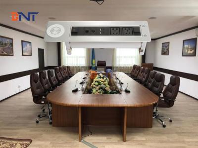 China Double Universal Power interface conference table flip up socket EK9803 for sale