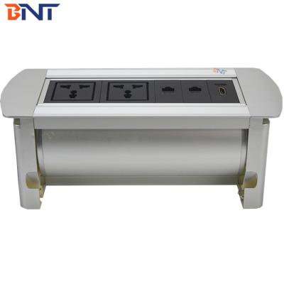 China with EU power interface automatic flip up socket used in high-tier office room MK6221 for sale