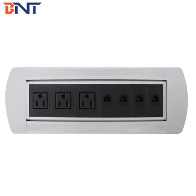 China Conference Room Table  Flip Up Power Data Connector With 110V~240V Rated Voltage for sale