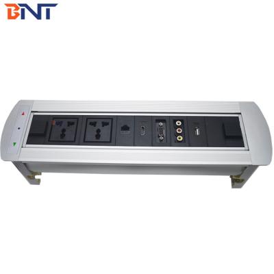 China 1.5m cable length multimedia flip up table outlet with rca interface used in audio system EK9522 for sale