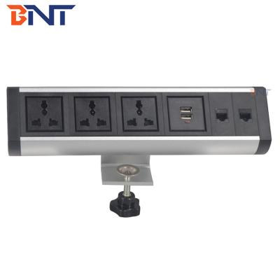 China Clamp On 1.5Meter Office Table Socket for sale