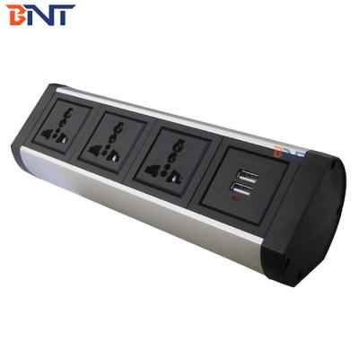 China Office Furniture Electric 300*70*80mm Desktop Power Outlet for sale
