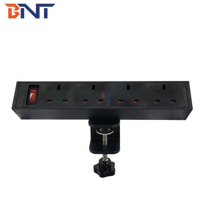 China 1.5M Cable Office Room Clamp On Desktop Power Outlet for sale