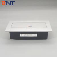China Modular Hidden Zinc Alloy Tabletop Power Socket for sale